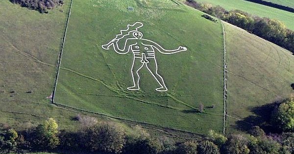 Places of interest in the United Kingdom: The Cerne Giant, Dorset