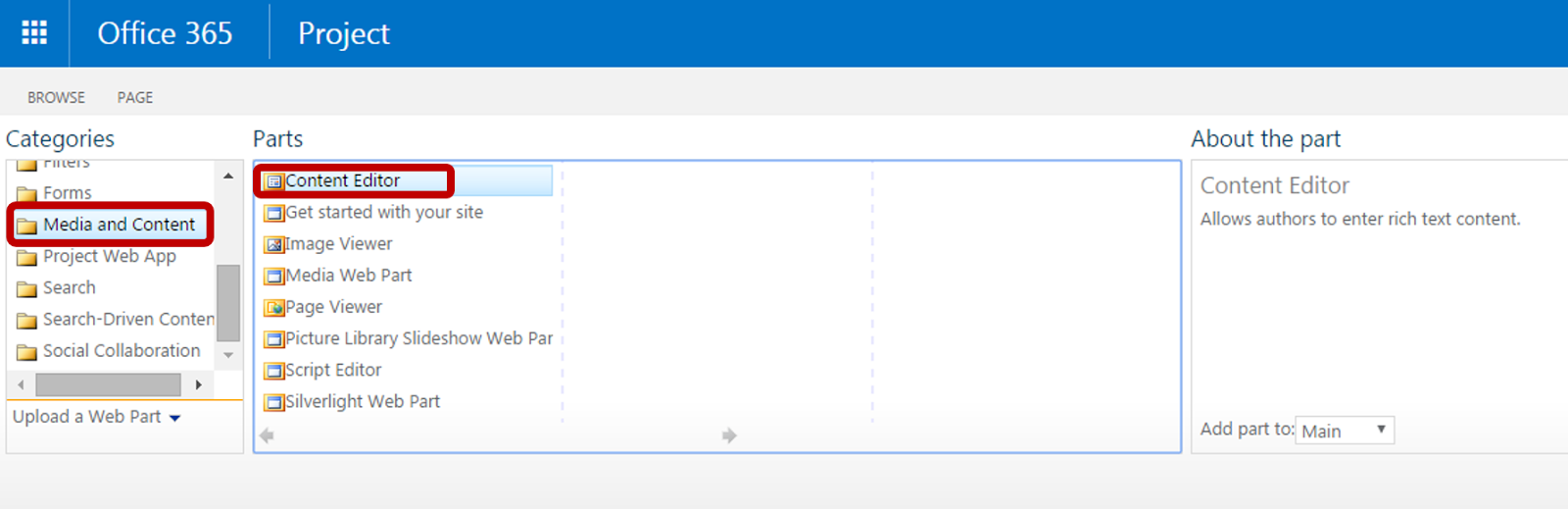 Project Server & Online Behind The Scene: 2016