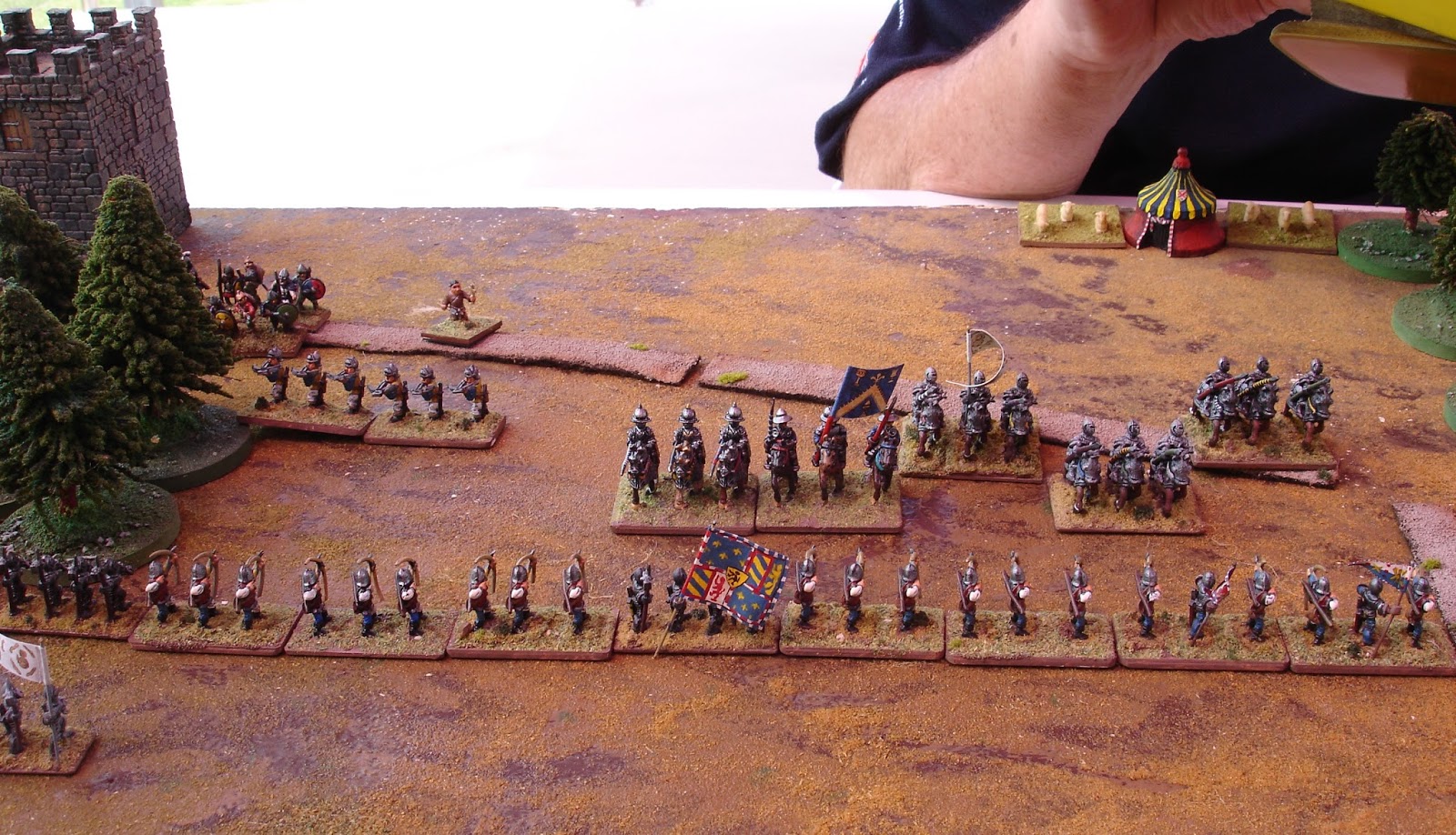 One Sided Miniature Wargaming Discourse: DBA Agincourt