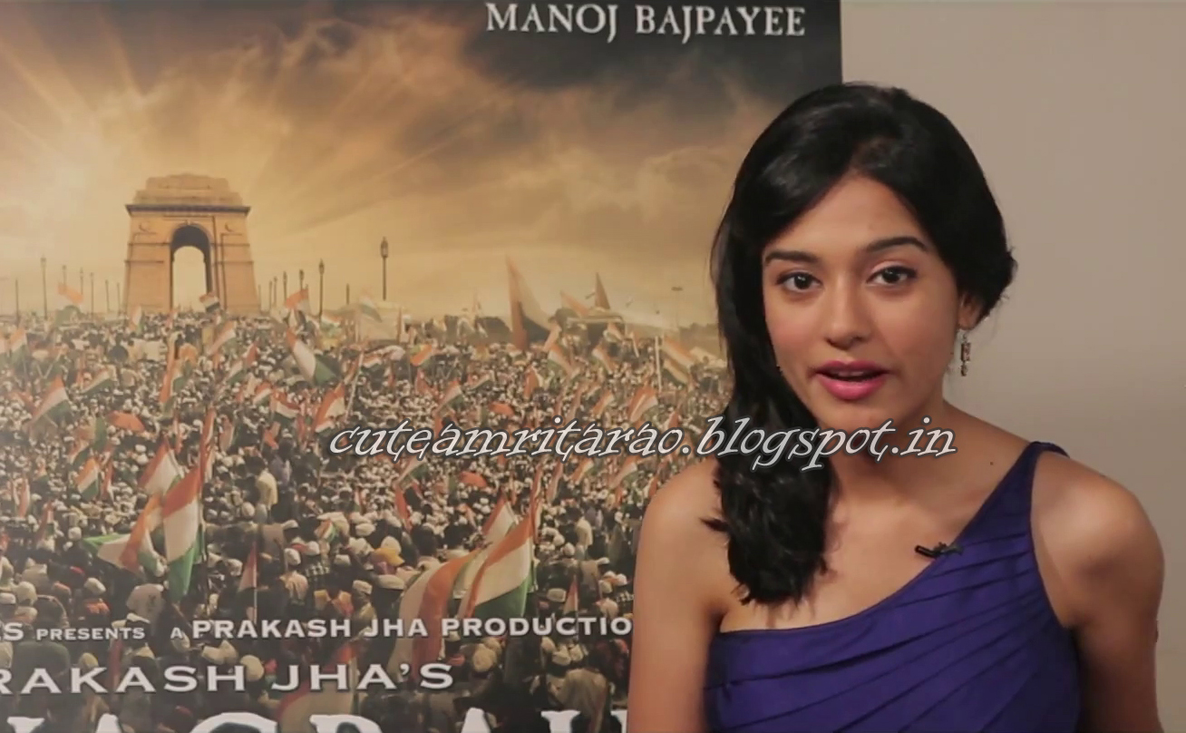 Cute Amrita Rao: Amrita rao new unseen hq stills during satyagrah promotion