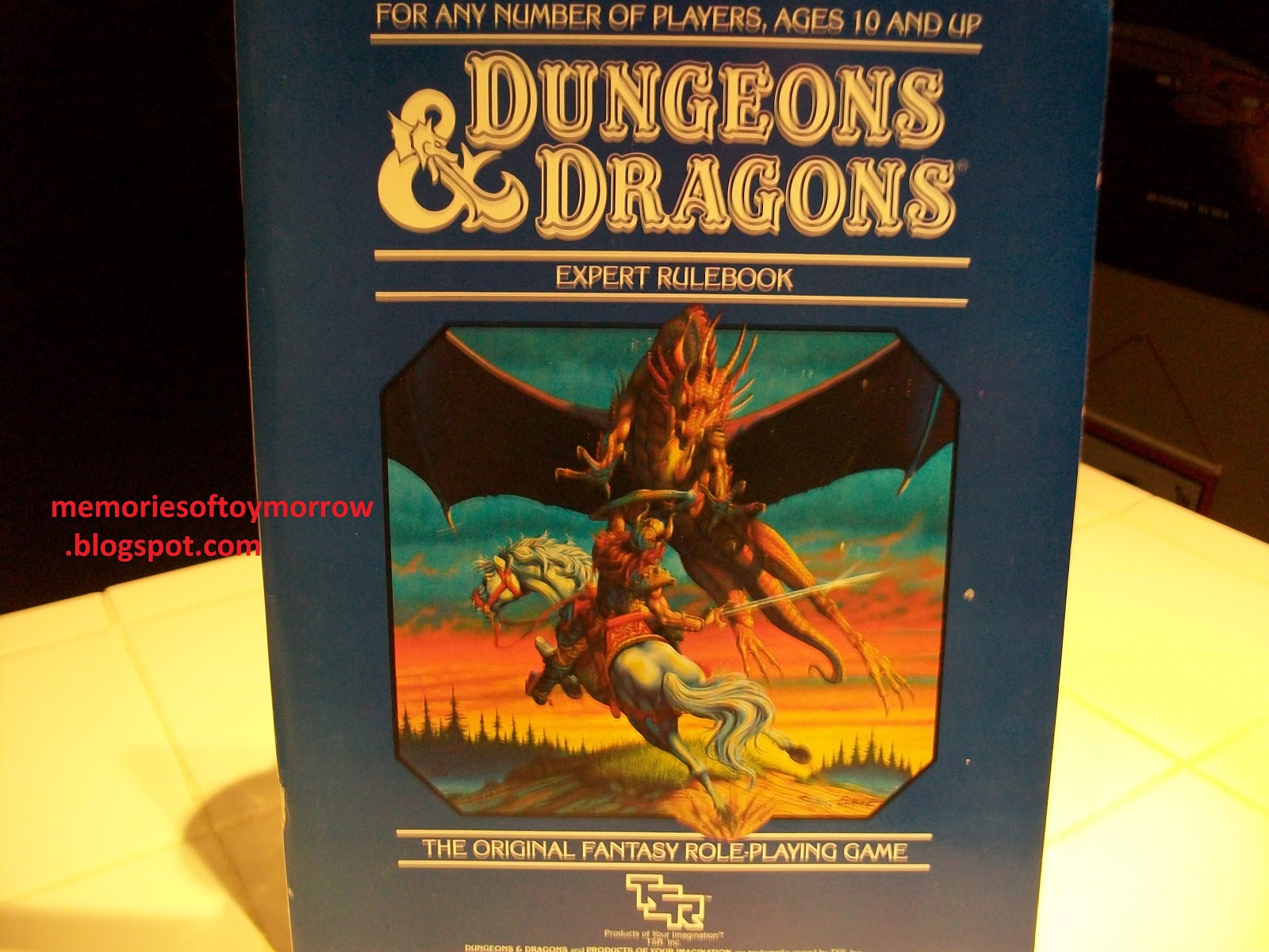 Memories of Toymorrow: Dungeons & Dragons Expert Set .... Good things ...