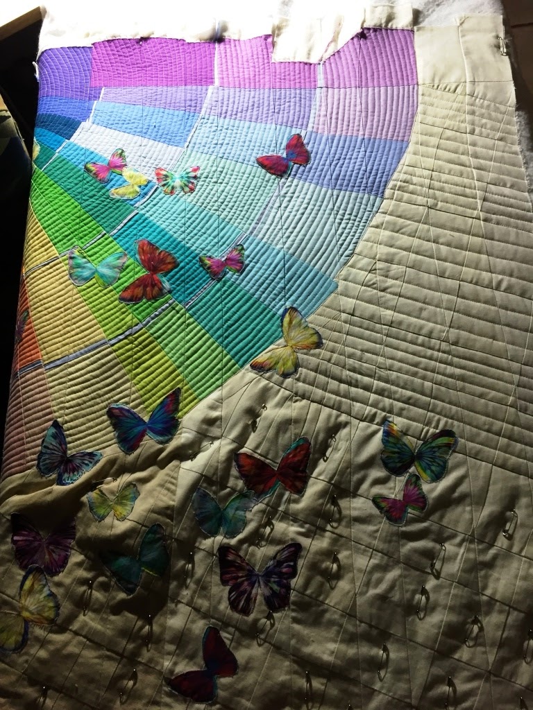 Quilts SB: My Quip - Elation - Quilting Part 2 - Parallel Lines