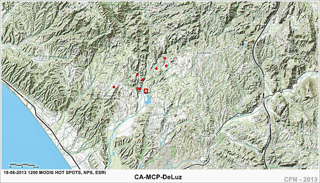 CFN - CALIFORNIA FIRE NEWS - CAL FIRE NEWS : CA-MCP- DeLuz Wild Fire ...