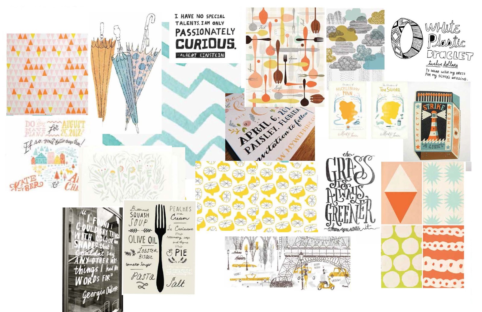 Typographic Systems: Moodboard Examples