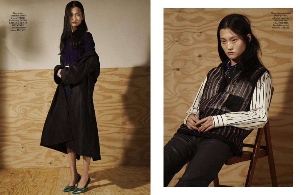 ASIAN MODELS BLOG: NEW GIRL MONDAY: Wang Xin Yu for L'Officiel Malaysia ...