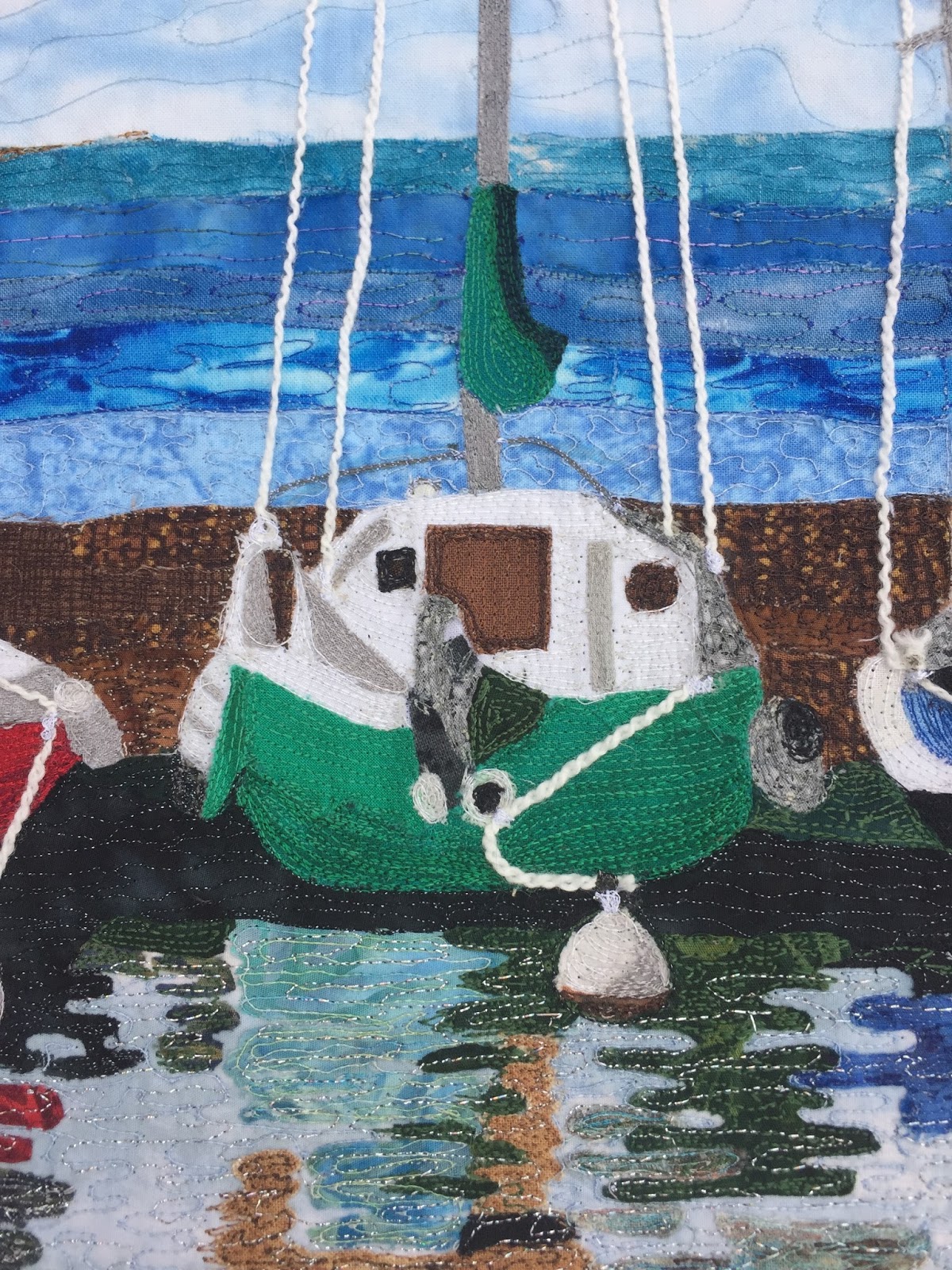Quiltessa: Patchwork palette: Sailboats