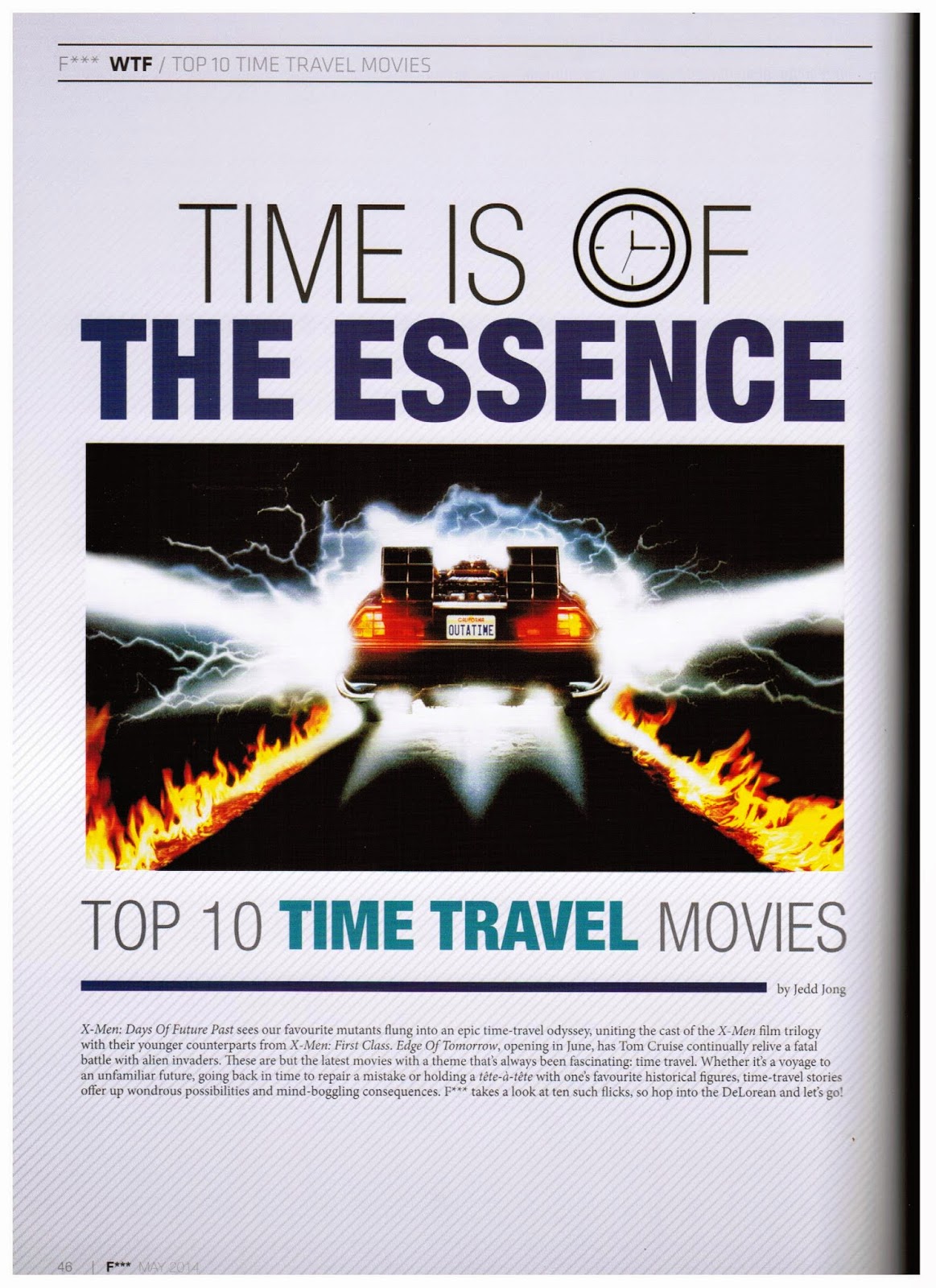 The Movie and Me - Movie Reviews and more: Time is of the Essence: Top ...