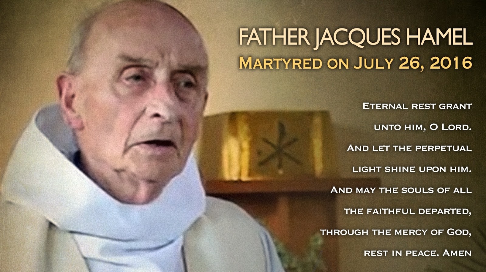 Unit 1012: The Victims' Families For The Death Penalty.: FATHER JACQUES ...