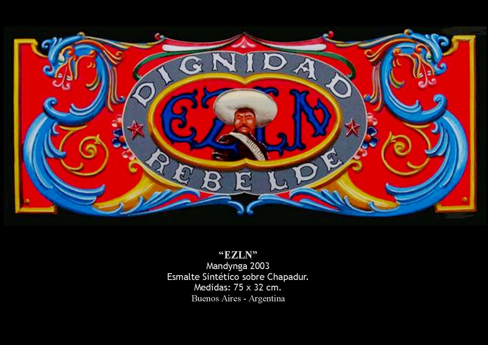 Taller - Fileteado Porteño - Mandynga: Carteles Fileteados