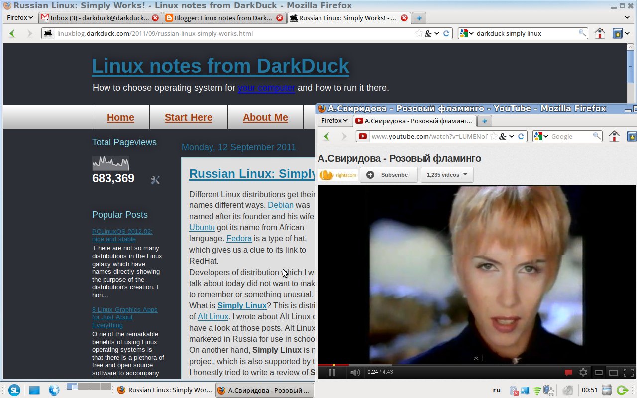 Linux Screenshot Beauty Contest from DarkDuck (Part 2) - Linux notes ...