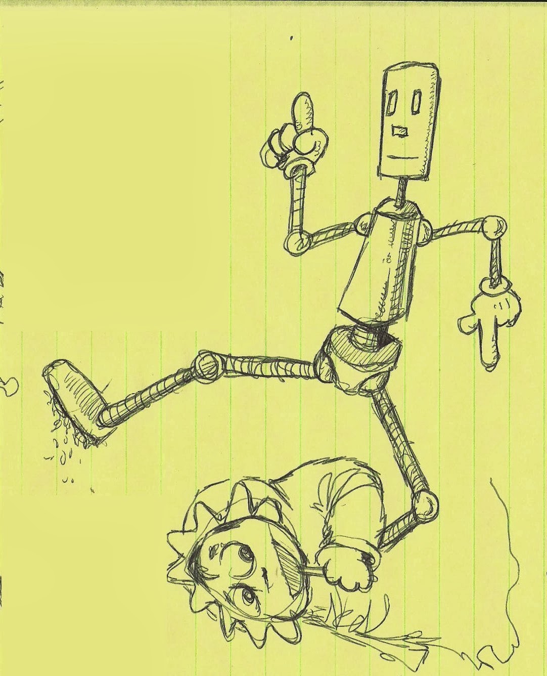 VLAM-INK: BABY/ROBOT/BABY