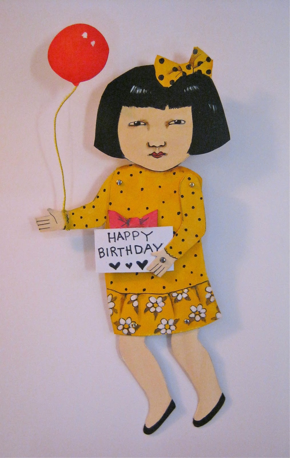 Sandy Mastroni: Handmade Paper Dolls