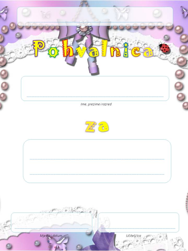 Zlatna djeca: Pohvalnice na kraju nastavne godine