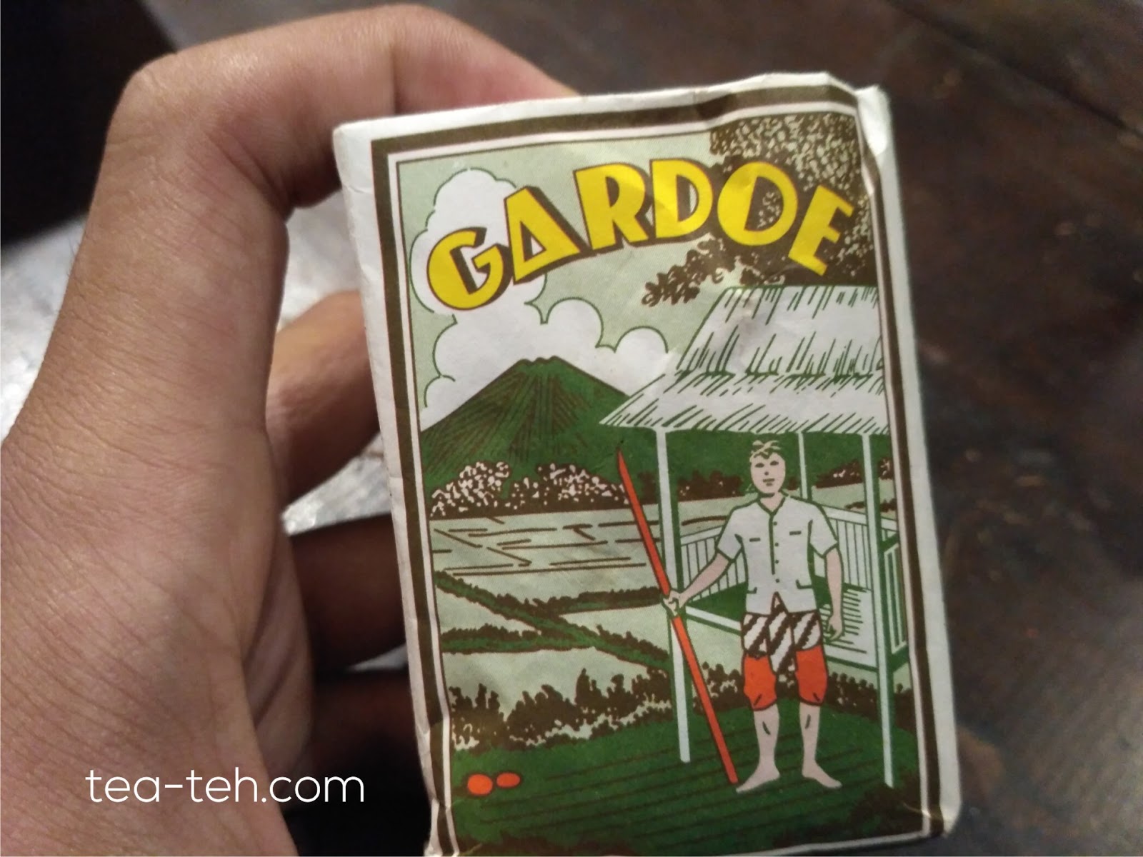 Ginastel Teh Kepala Djenggot dan Teh Gardoe - Tea Teh