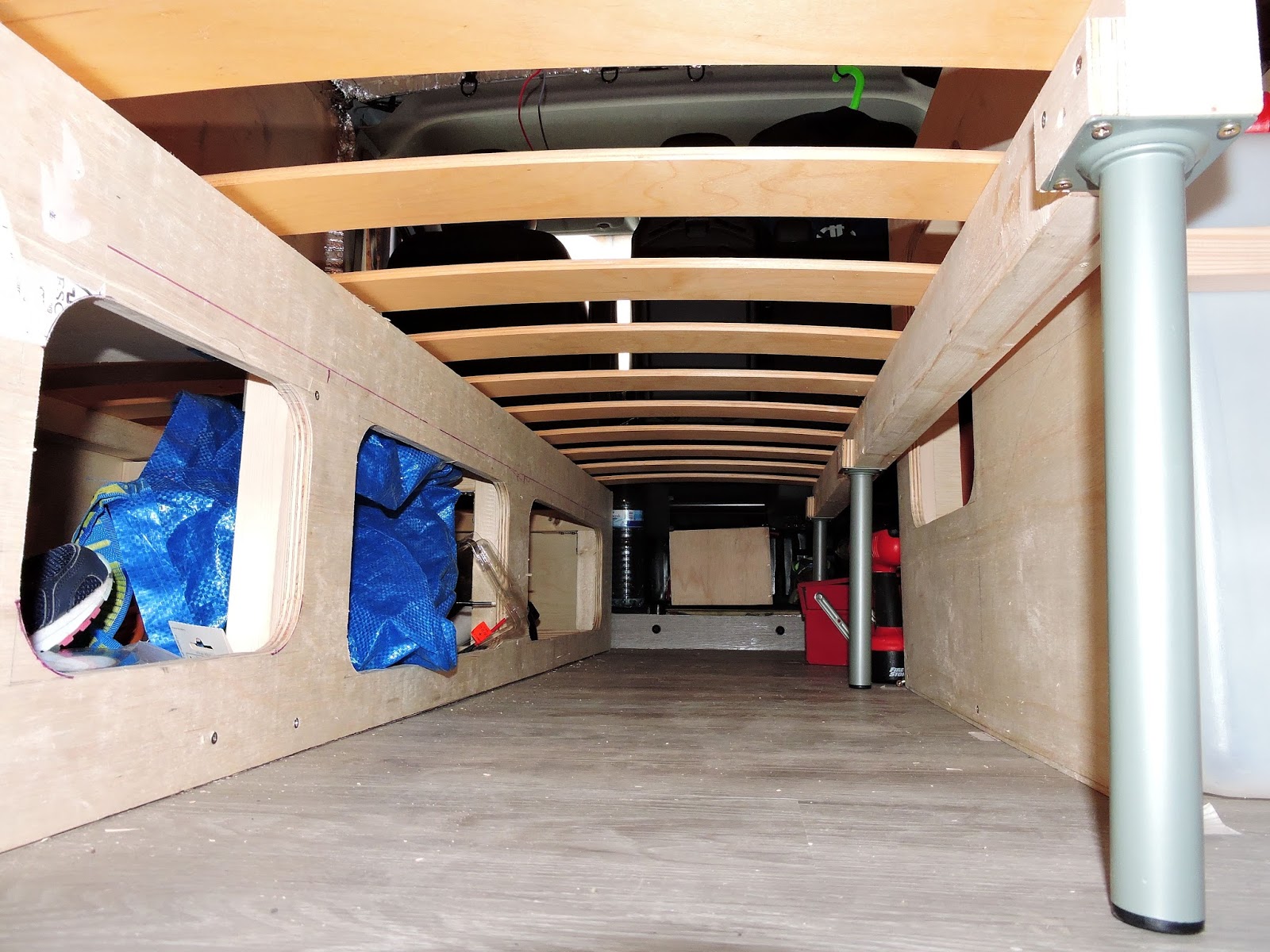 Van & Compagnie: Création d'un lit peigne