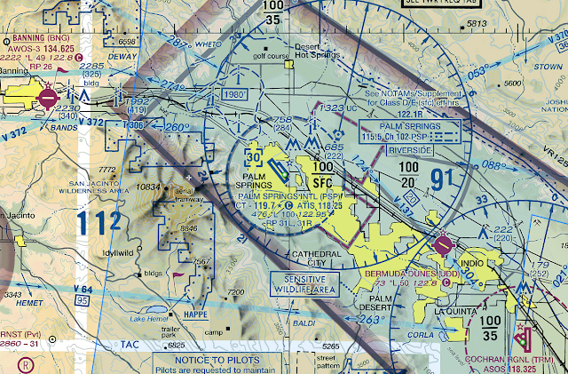 Palm Springs Airspace