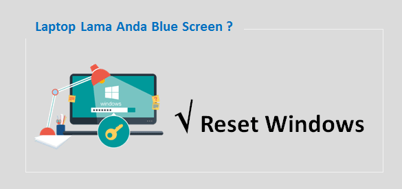 4 Solusi Mengatasi Layar Laptop Blue Screen - TeknoPlug