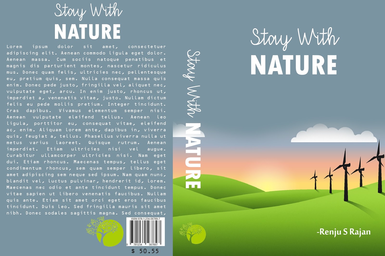 Nature Book Cover Design | Krapix Designs