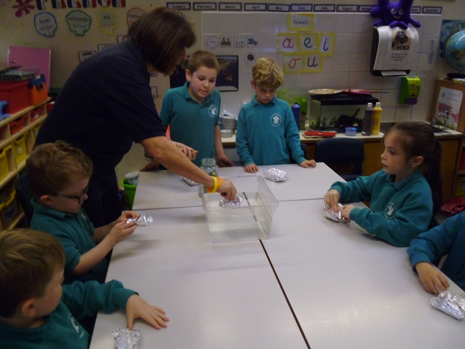 Year 3 Class Year 3 Science Investigating Floating