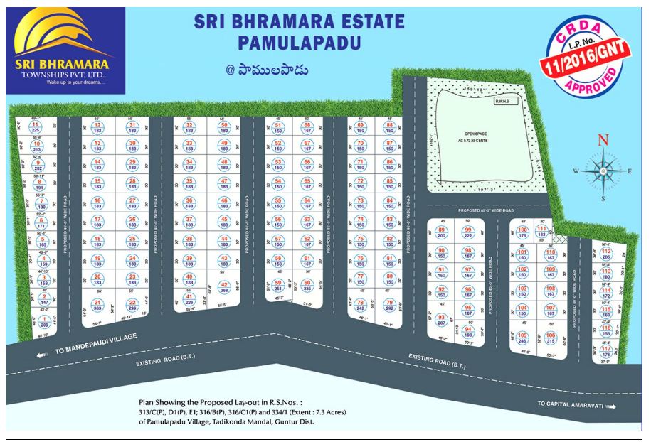 CRDA Approved Layout Plots