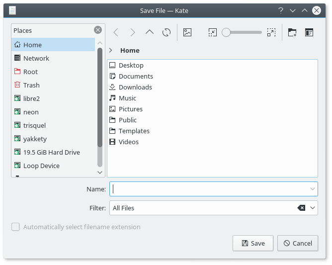 Fun Desktop Computing with Debian KDE Part 2: Your Data