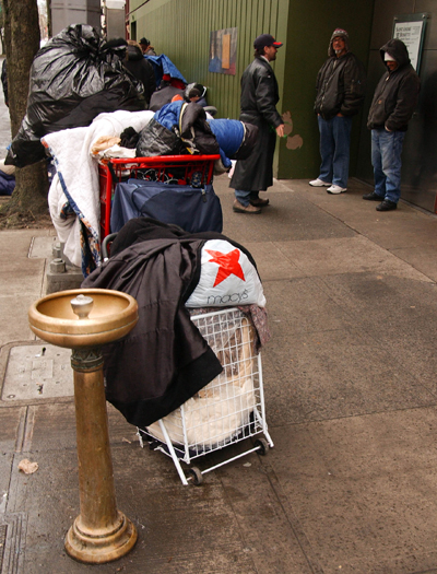 crossing borders project: On the Streets in Portland, Oregon