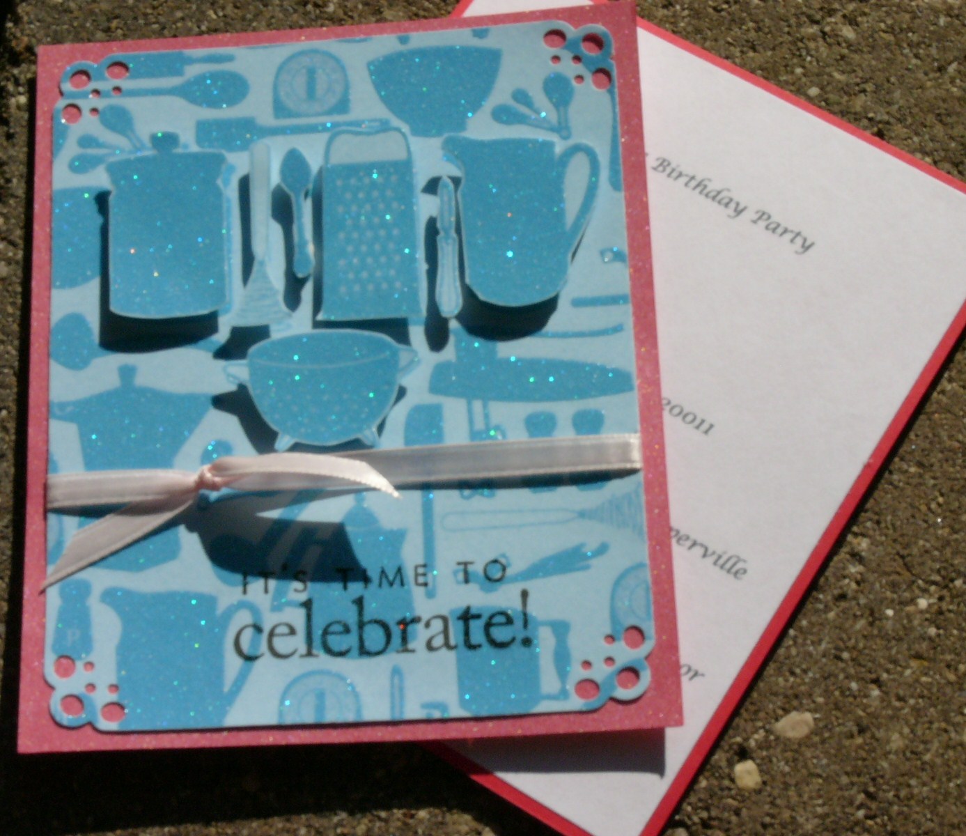 Lydia's Paper Lounge: invitation cards--kitchen party