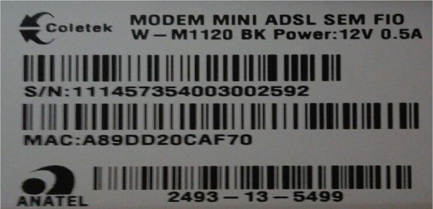 FAÇA VOCÊ MESMO INFORMÁTICA: CONFIGURANDO MODEM MINI ADSL SEM FIO W ...