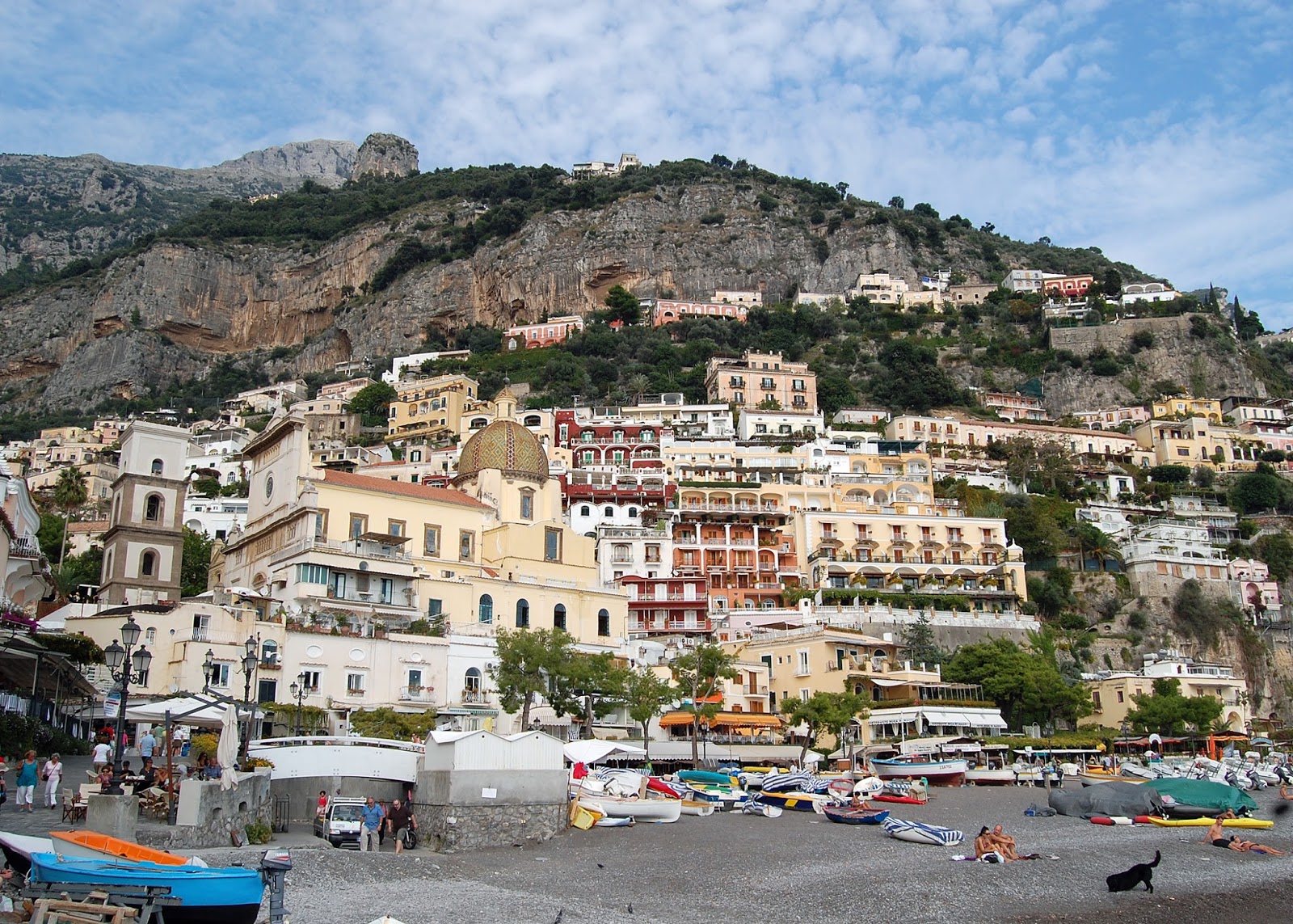 Il Regno: Photo of the Week: A View of Positano from the Pier