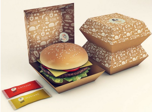 Custom Printing Packaging Design: Our range dinner and & burger boxes ...
