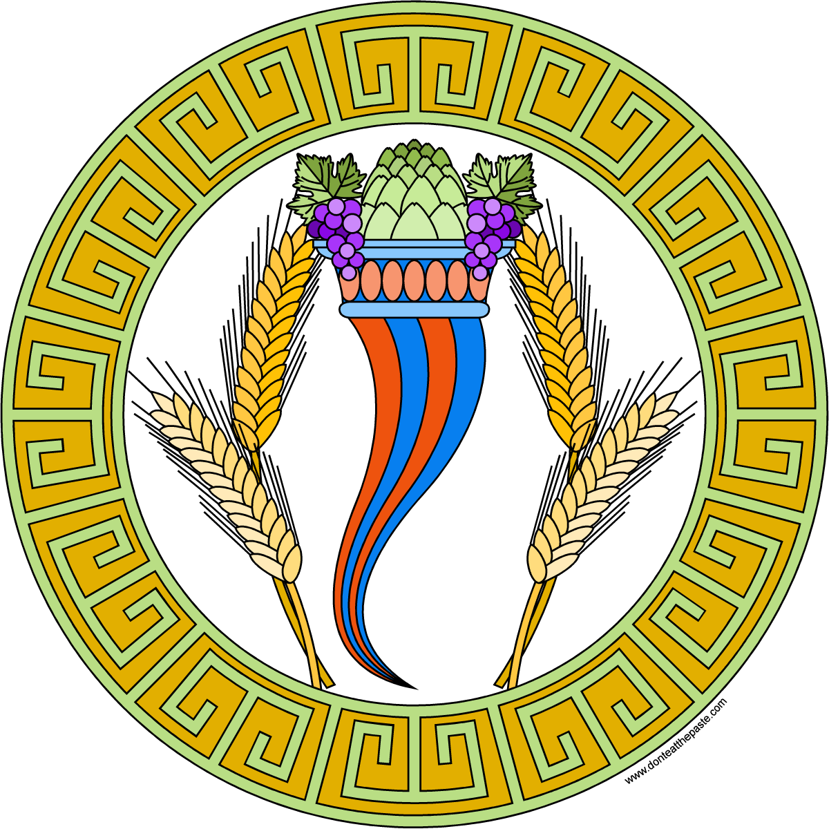 Demeter Simbolo Trigo