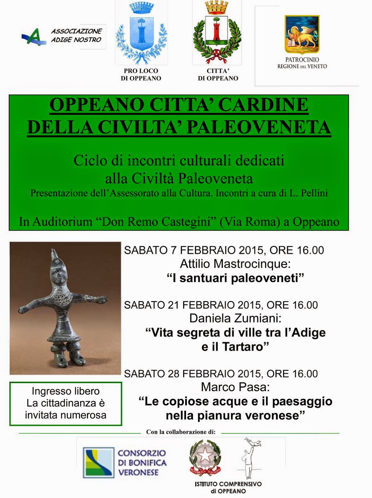 La Veja: OPPEANO CITTA’ CARDINE DELLA CIVILTA’ PALEOVENETA