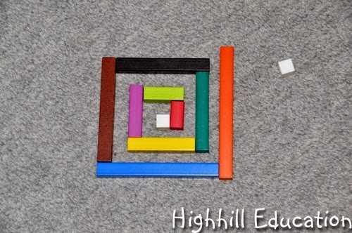 Highhill Homeschool: Cuisenaire Rod Patterns