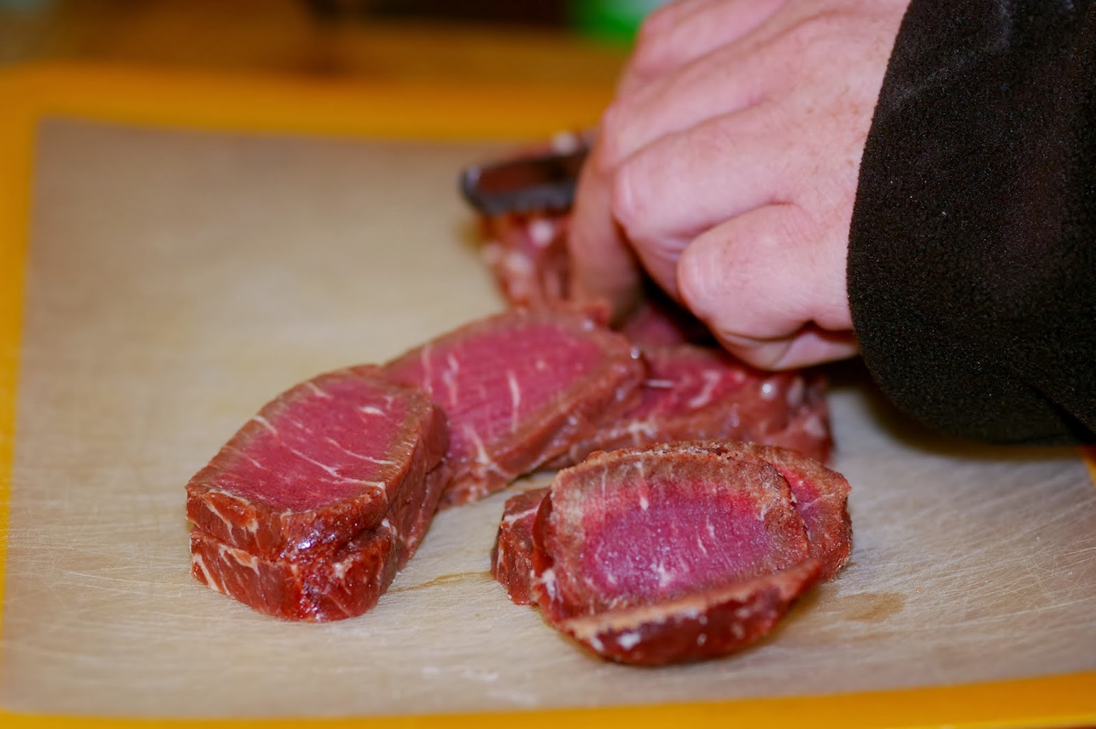 The Kissing Crust: Beef Paillard