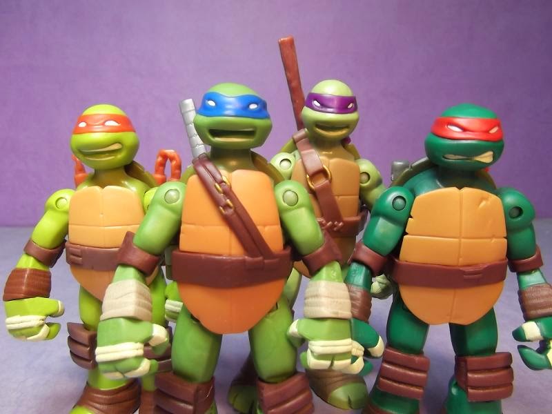HGG的幻想: TMNT Battle Shell Basic Figures (2013)