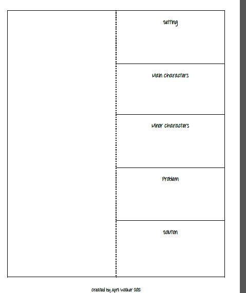 The Idea Backpack: Freebie - Story Map Lapbook