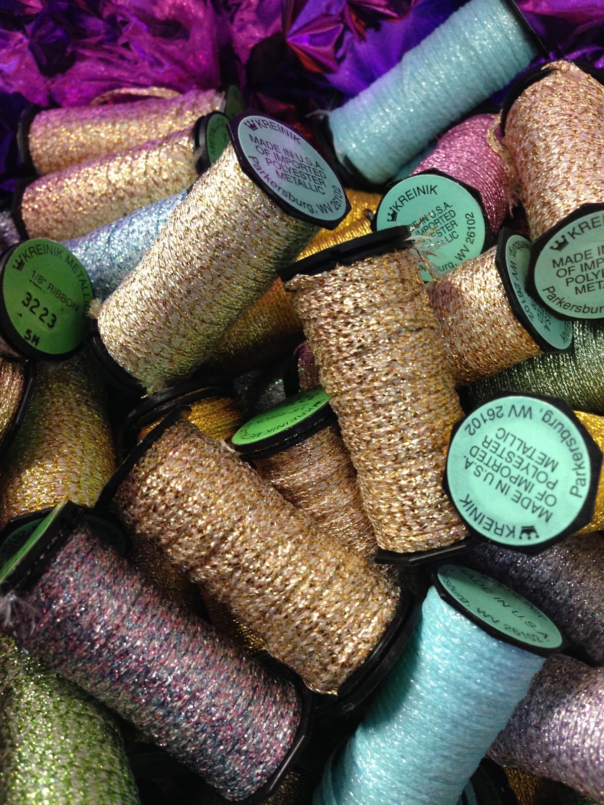 Kreinik Thread Blog: May sale at the Kreinik Factory Outlet Store