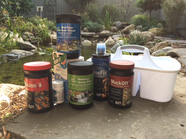 Essential Products for Spring Pond Care