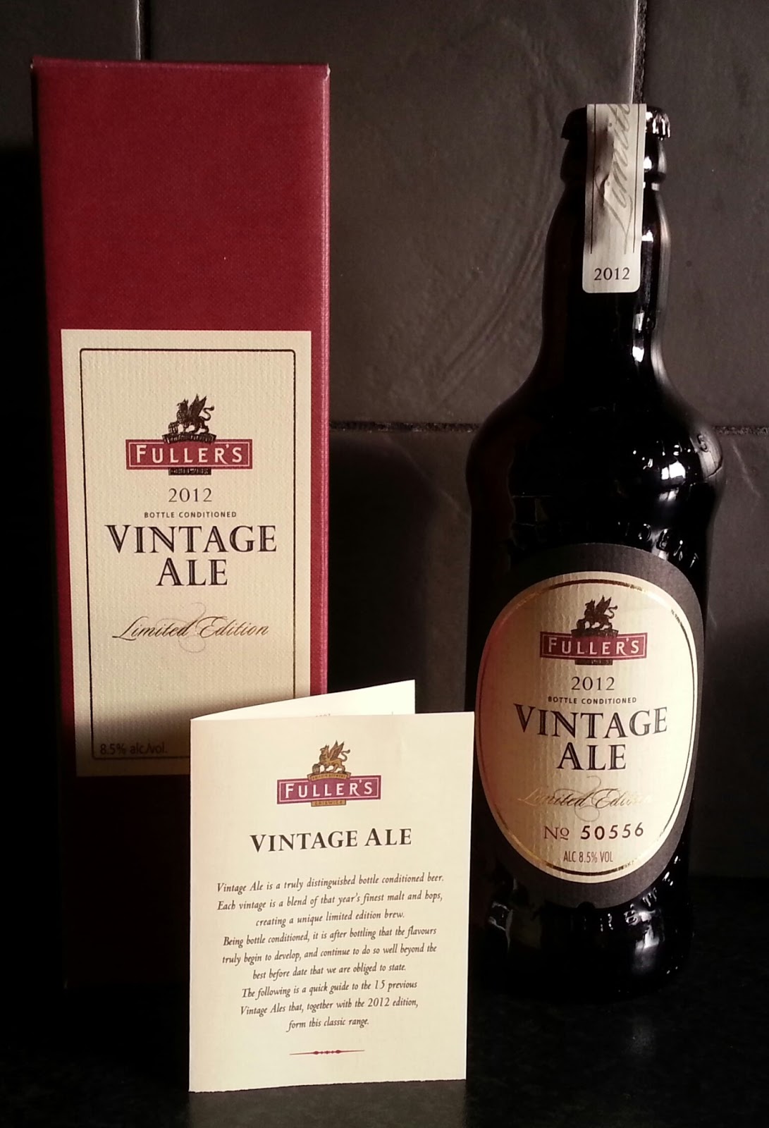 Gaming Ales: Vintage Ale (Fuller's)