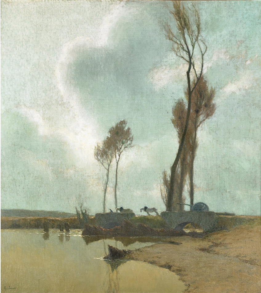 Alexandre-Louis Jacob | Landscape painter | Tutt'Art@ | Pittura ...