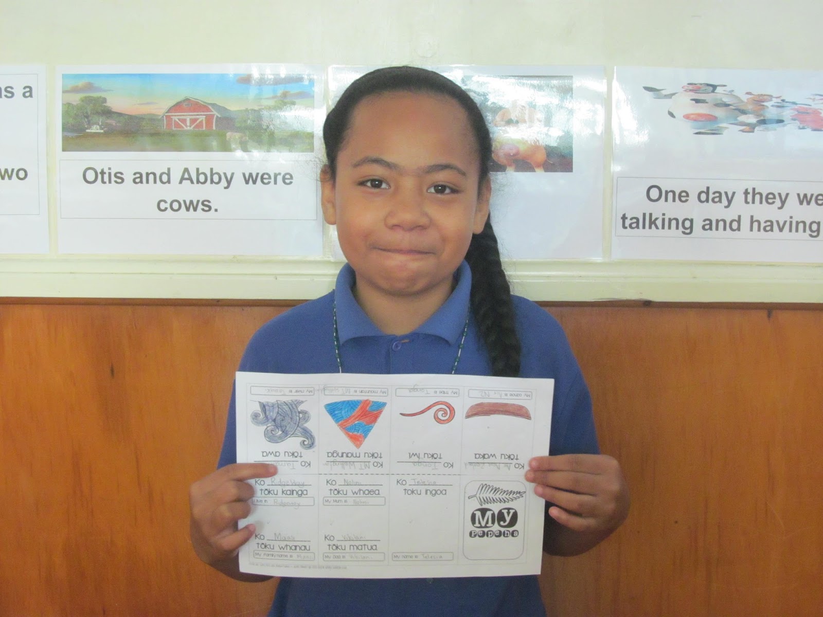 Glenbrae School Room 10: Telesia's Pepeha