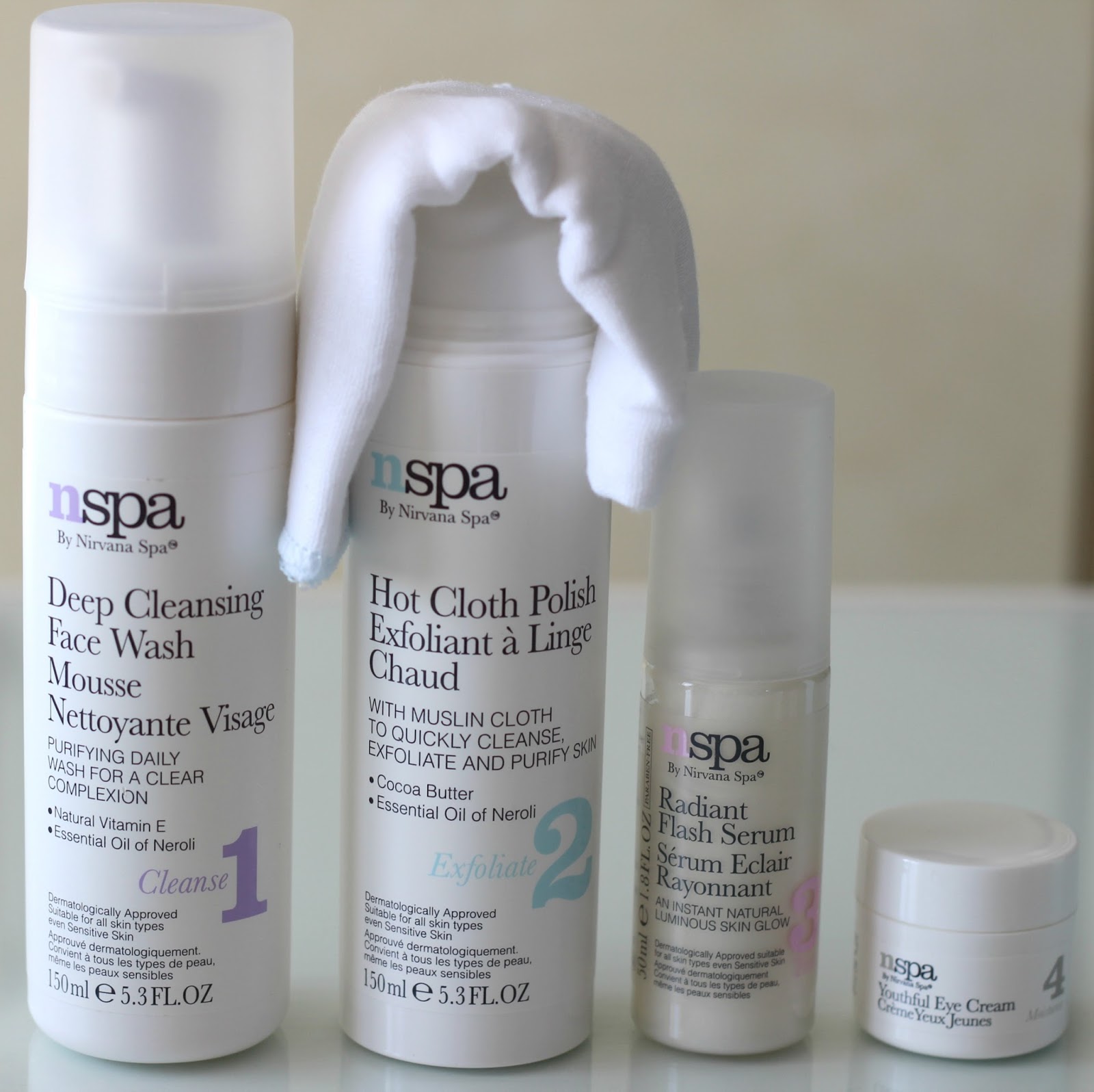 NSPA Beauty 4-Step Skin Care Routine | Review | Natalie Loves Beauty