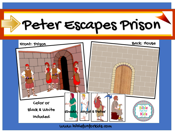 Bible Fun For Kids: Peter Freed From Prison