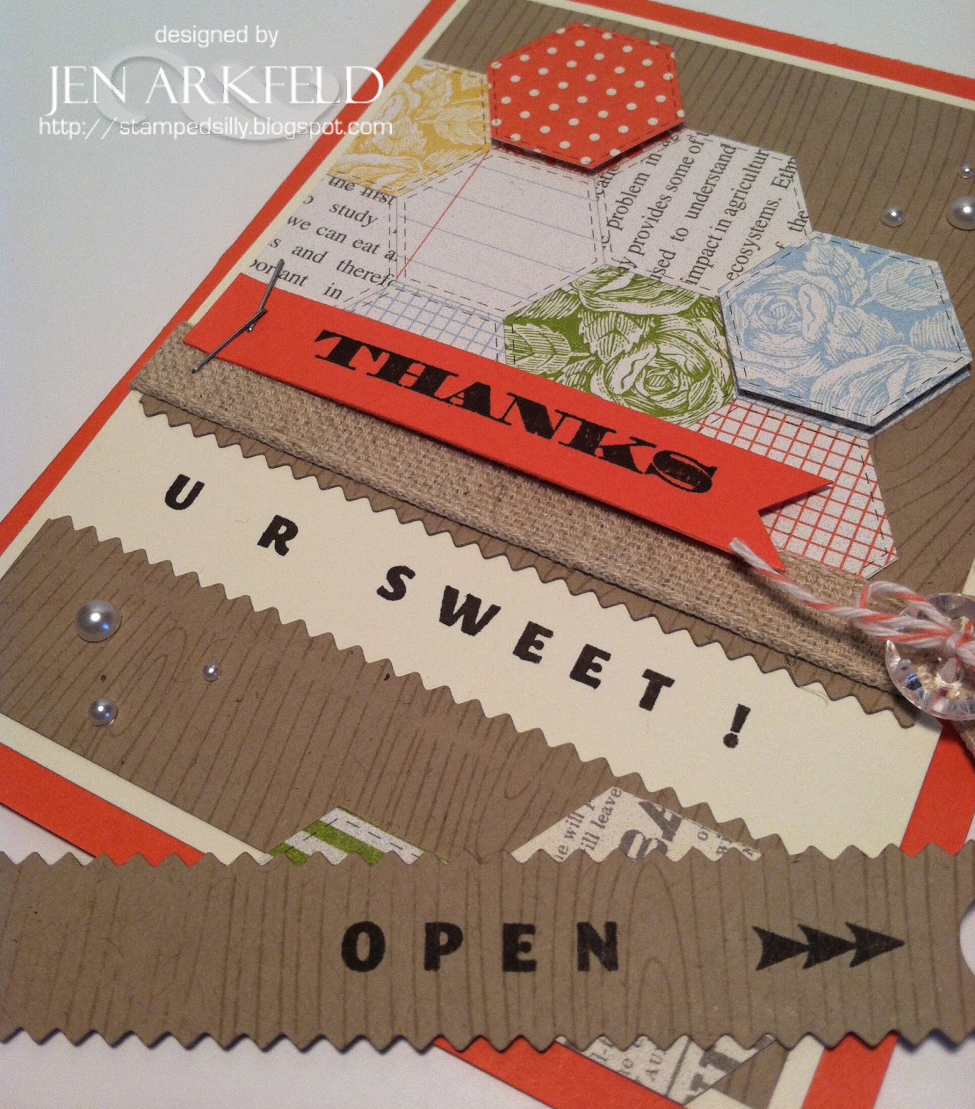 Stamped Silly: Zipper Card - a Video Tutorial
