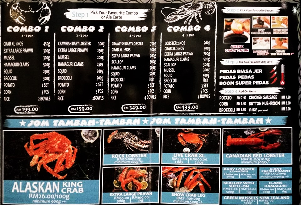 Follow Me To Eat La - Malaysian Food Blog: OMBAK KITCHEN Top Seafood ...