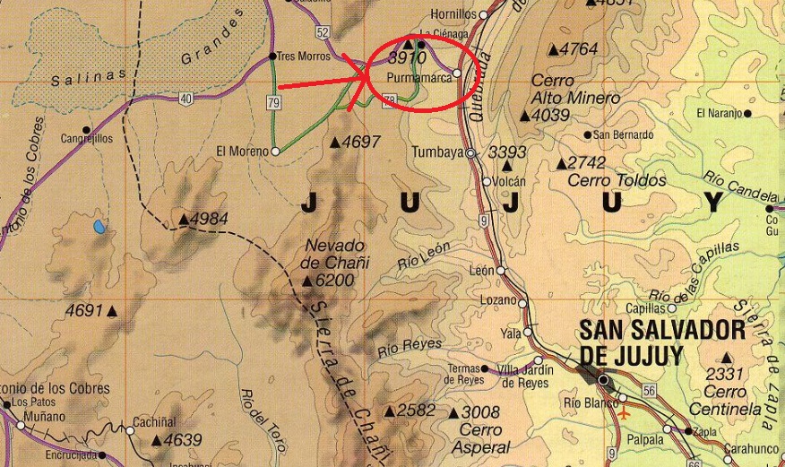 Algunas Iglesias: Purmamarca - Iglesia Santa Rosa de Lima