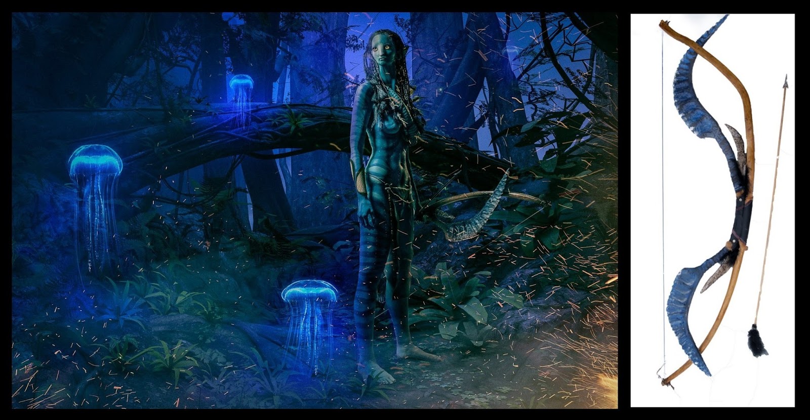 Scale models and dioramas: Avatar bow