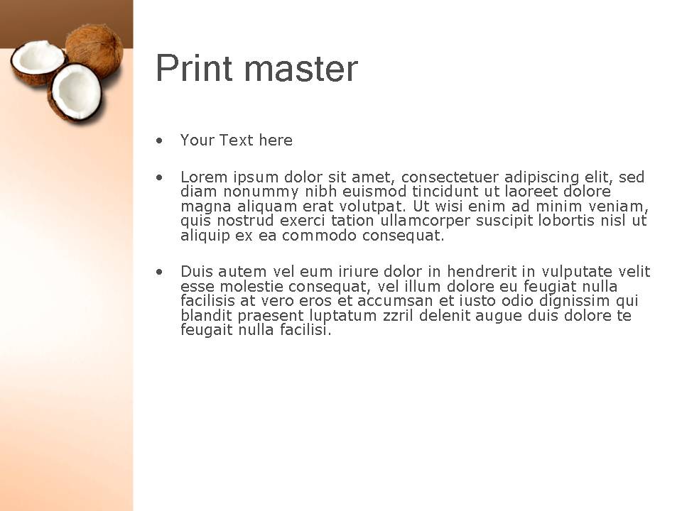 Fruit PowerPoint Template 1