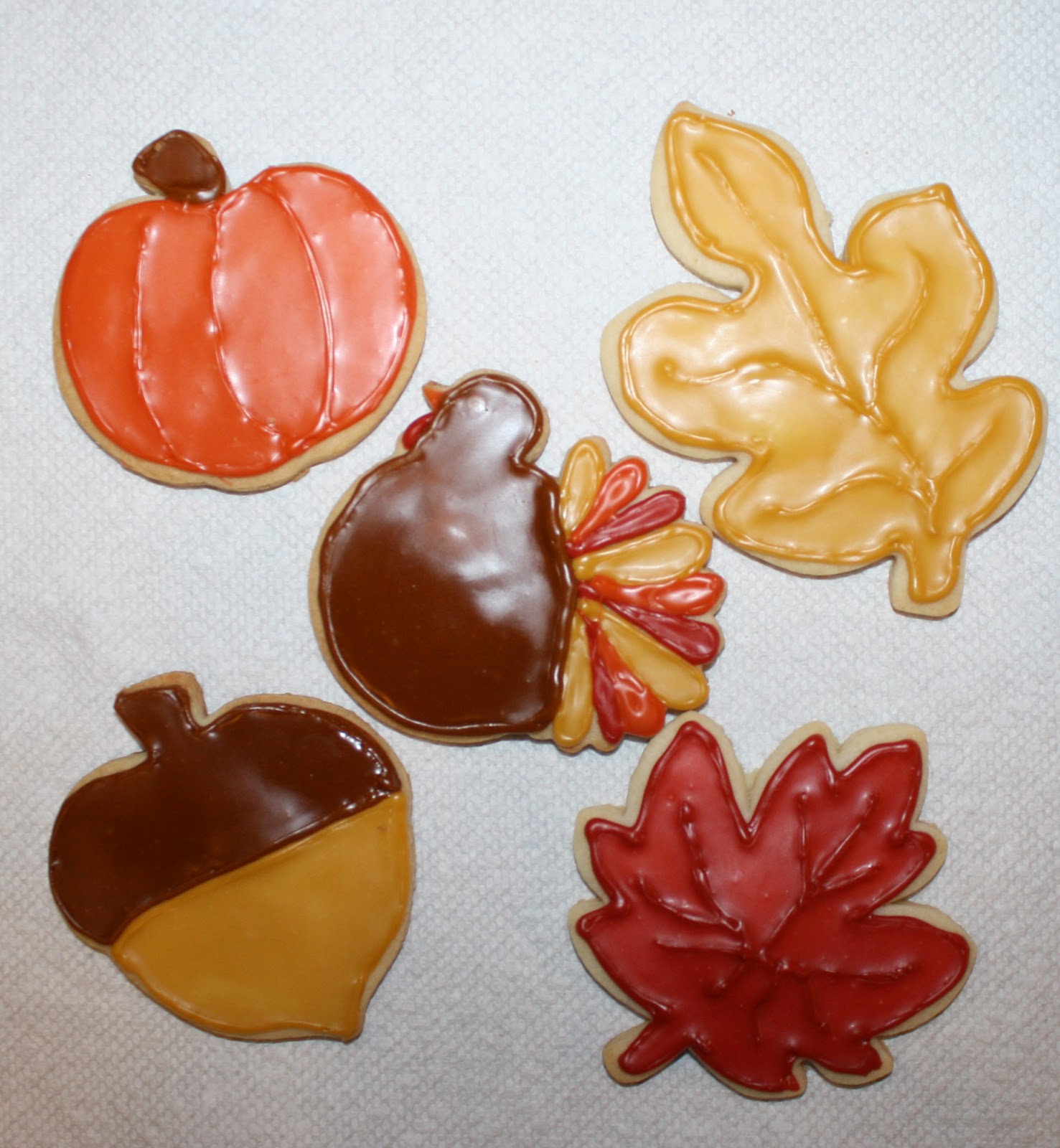 Two Silly Boys: Fall cookies