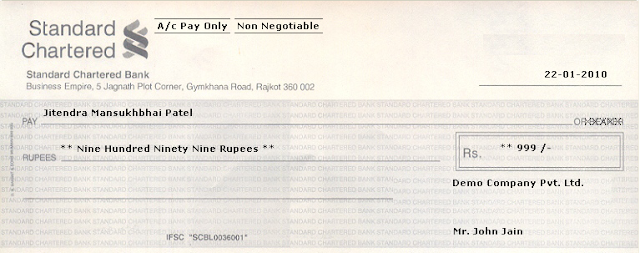 IFSC code for Standard Chartered Bank